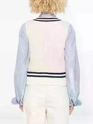 Ralph Lauren Striped V-neck Vest