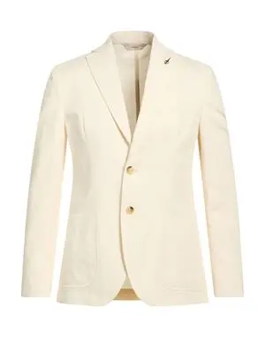 PAOLONI Blazer Size Cotton, Linen