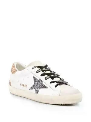 GOLDEN GOOSE Super-star Glitter Sneakers