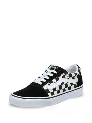 VANS Checkerboard Stripe Sneakers - Black