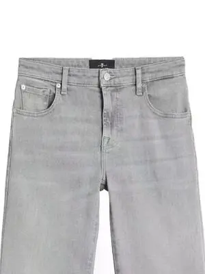 7 For All Mankind Calie Straight Leg Jeans - Grey