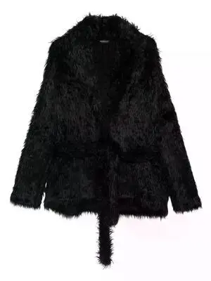 Women's Black Fur Coats