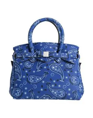 Save My Bag Handbag In Polyamide And Elastane - Blue