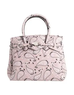 Save My Bag Paisley-print Scuba Tote - Beige