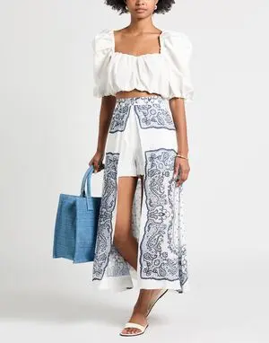 Sandro Midi Flared Skirt