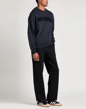 PARAJUMPERS Solid Cotton Sweatshirt With Logo - Navy