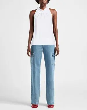 Alpha Studio Gathered Halterneck Top