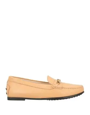 TOD'S Leather Loafers - Orange