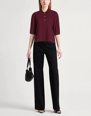 Sandro Piqué Polo Shirt With Buttoned Neckline