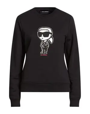 Karl Lagerfeld Organic Cotton Crewneck Sweatshirt