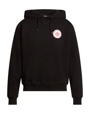 Dsquared2 Cotton Fleece Hoodie With Logo Detail