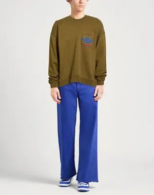 Dsquared2 Cotton Fleece Sweatshirt - Green