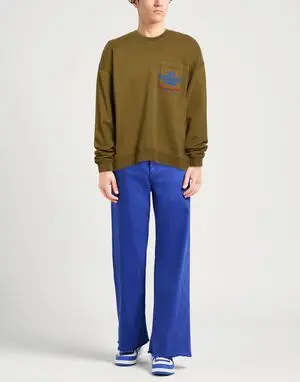 Dsquared2 Cotton Fleece Sweatshirt - Green