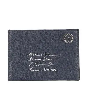 Dunhill Cardholder Leather - Navy