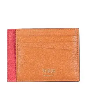 TOD'S Cardholder Goat Skin - Brown