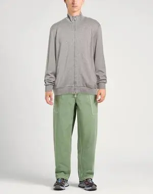 Eleventy Lightweight Cotton-polyamide Zip-up Sweatshirt - Grey