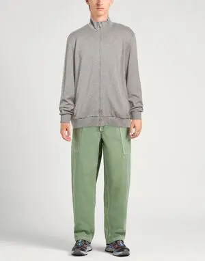 Eleventy Lightweight Cotton-polyamide Zip-up Sweatshirt - Grey