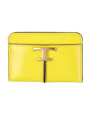 TOD'S Cardholder Leather - Yellow