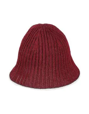 Brunello Cucinelli Intarsia-knit Bucket Hat - Red