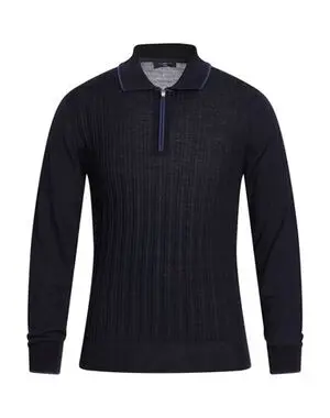 TOMBOLINI Wool Half-zip Sweater
