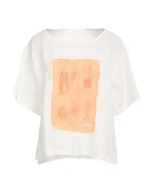 120% Lino Linen Top With Print