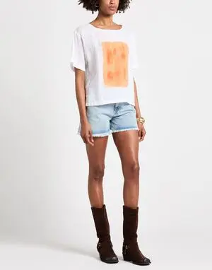 120% Lino Linen Top With Print