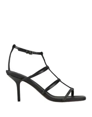 Brunello Cucinelli Leather Gladiator Sandals