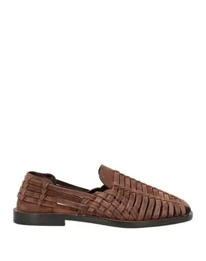 Brunello Cucinelli Leather Loafers - Brown