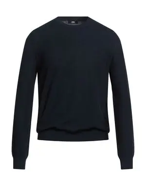 Alpha Studio Fine Essentials Sea Island Cotton Sweater - Navy