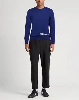 Dsquared2 Bright Virgin Wool Sweater - Blue