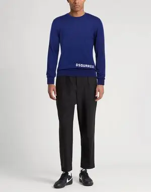 Dsquared2 Bright Virgin Wool Sweater - Blue