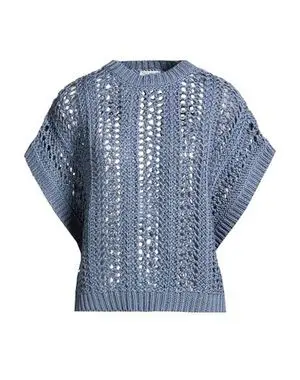 Brunello Cucinelli Short Sleeve Sweaters For Women