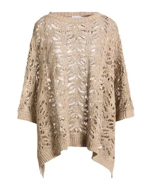 Brunello Cucinelli Sweater In Linen, Polyester, And Silk