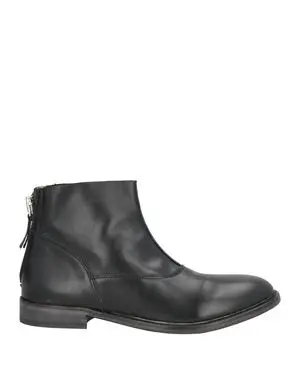 Moma Calfskin Ankle Boots - Black