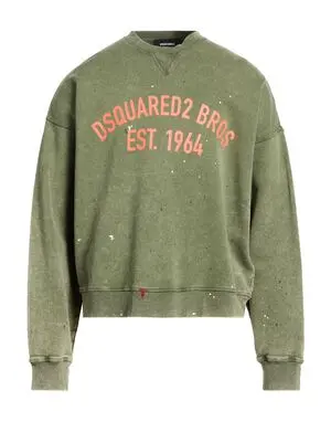 Dsquared2 Cotton Military Sweatshirt
