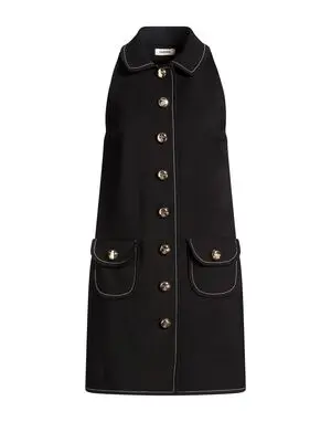 Sandro Sleeveless Crepe Mini Dress