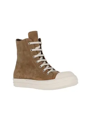 Rick Owens Temple High-top Sneakers - Brown