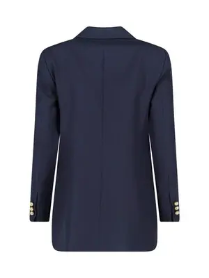 Seafarer Double-breasted "betty" Blazer - Blue