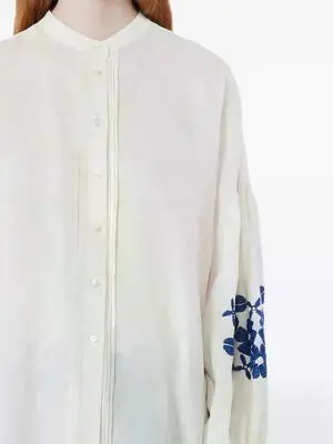 Max Mara Embellished-sleeve Blouse