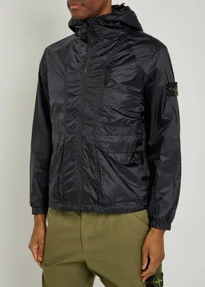 Stone Island Hooded Ripstop Jacket