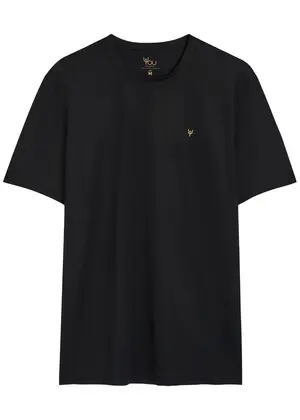 NOW YOU LIVE Logo-print Technical Jersey T-shirt