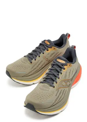 Saucony Hurricane 25 Mesh-knit Sneakers - Grey