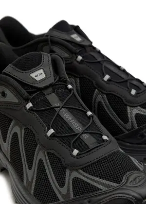 SALOMON Xt-whisper Panelled Mesh Sneakers - Black