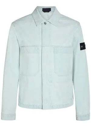Stone Island Denim Jacket - Blue