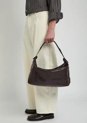 LEMAIRE Berlingot Leather Hobo Bag