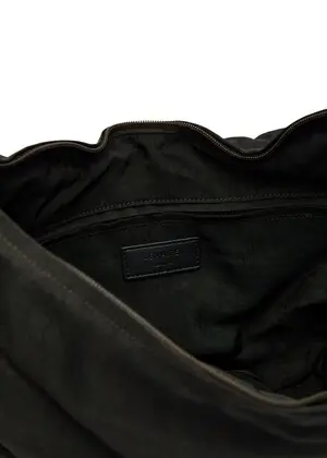 LEMAIRE Medium Quilted Nylon Canvas Shoulder Bag - Brown