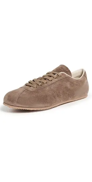 COMMON PROJECTS Suede Lace-up Sneakers - Tan