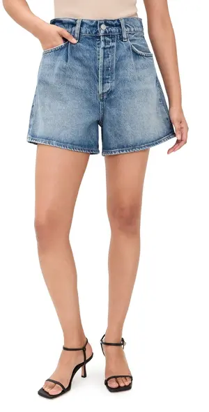 Agolde Pull On Shorts For Women