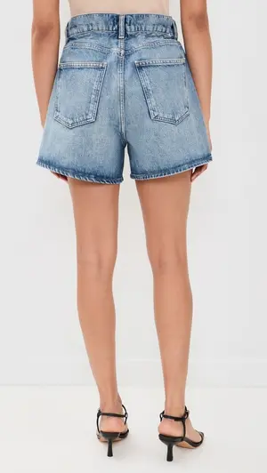 AGOLDE Lyonne Denim Shorts - Outbreak