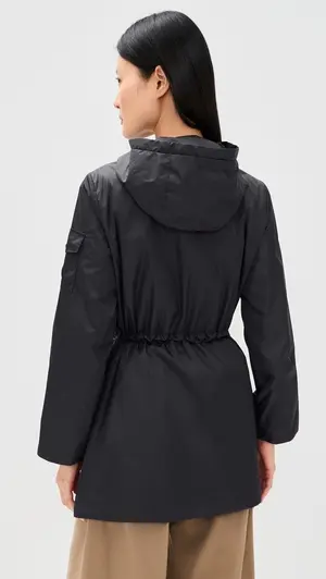 SAVE THE DUCK Diletta Jacket With Drawstring Waist And Hood